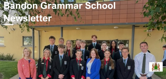 Bandon Grammar School - Newsletter #1 August 15th 2025/26